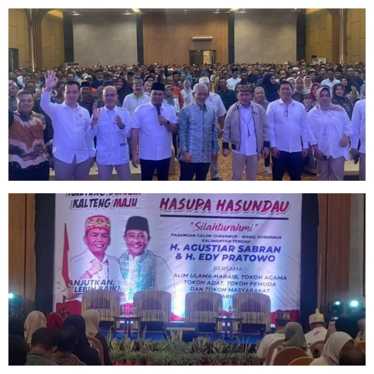 Perkuat Sinergi dengan Tokoh di Kobar, H. Agustiar Sabran dan Edy ...